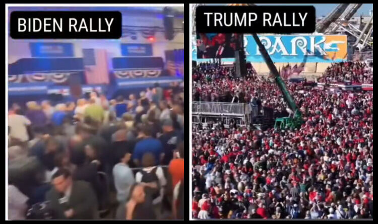 Video: Biden’s Handlers Announce Their Biggest Rally Ever in Wisconsin ...