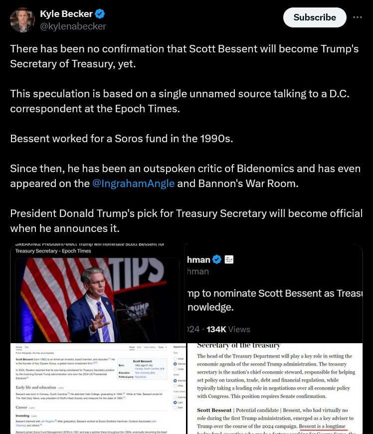 BREAKING REPORT: Trump Expected to Nominate Former Soros-Backed ...